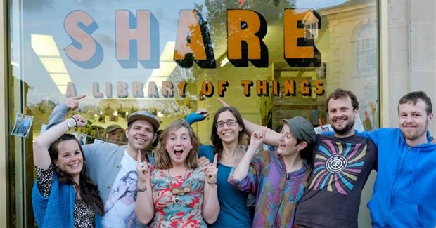 UK's First 'Share Shop' Opens for business | Lucy Purdy